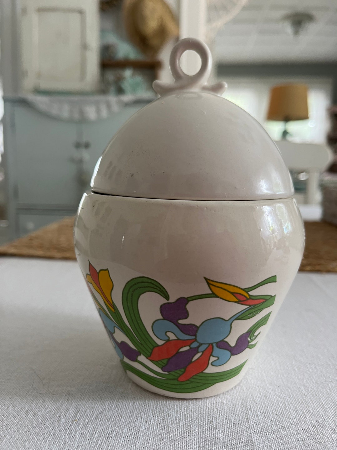 Vintage Tabu Perfumed Dusting Powder Jar Dana Perfumes - Etsy