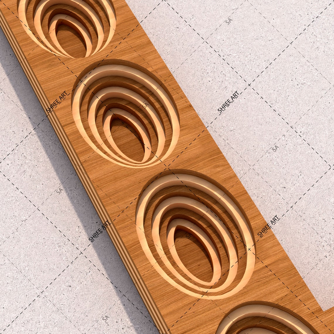 Letter L Laser Cutting Multilayered 3D Geometric Design DXF - Etsy