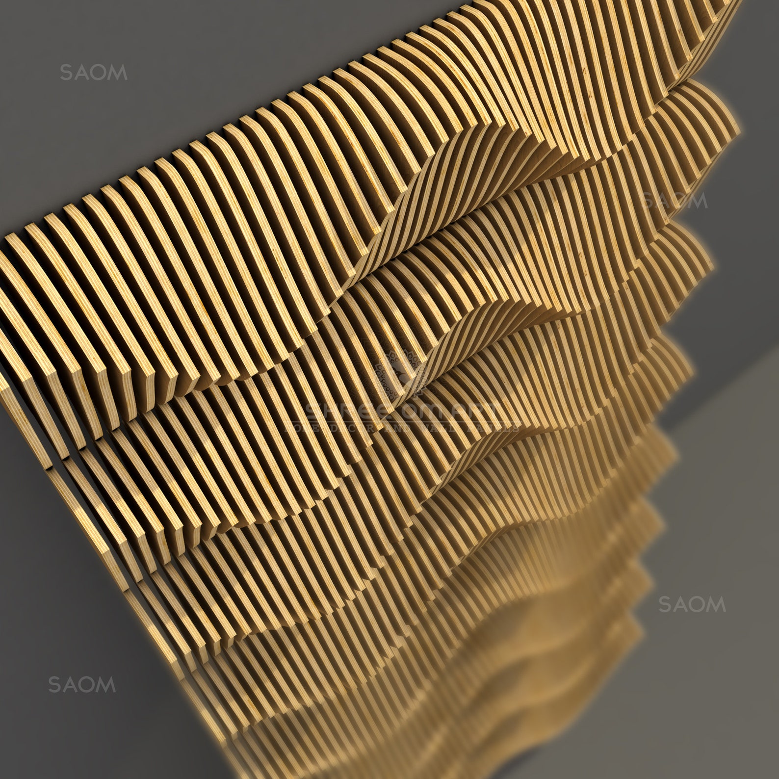 Parametric Wall 13 Unique Decorative Wave Wall for Your Home - Etsy