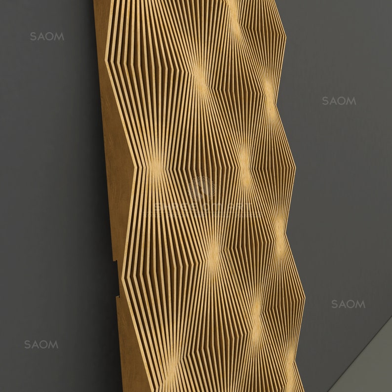 Parametric Wall 06 Unique Decorative Wave Wall for Your Home - Etsy