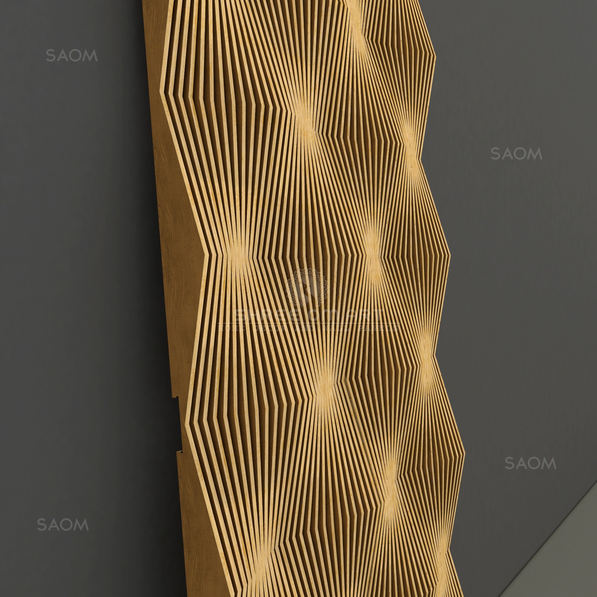 Parametric Wall 06 Unique Decorative Wave Wall for Your Home - Etsy