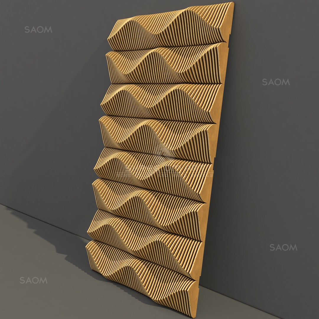 Parametric Wall 14 Unique Decorative Wave Wall for Your Home Office and ...