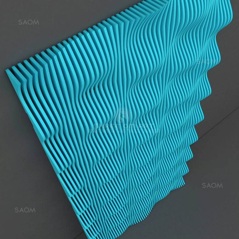 Parametric Wall 10 Unique Decorative Wave Wall for Your Home Office and ...