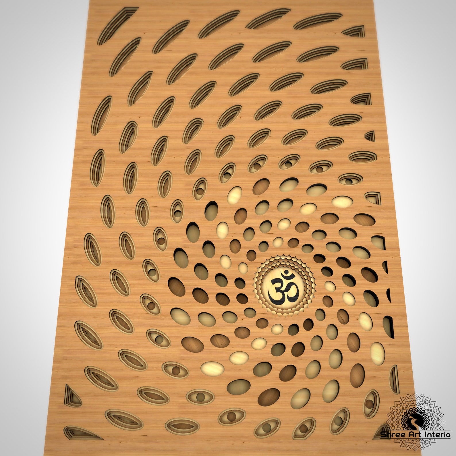 Dtfma05-multilayer Laser Cut DXF Design File Hanging Wall Art | Etsy