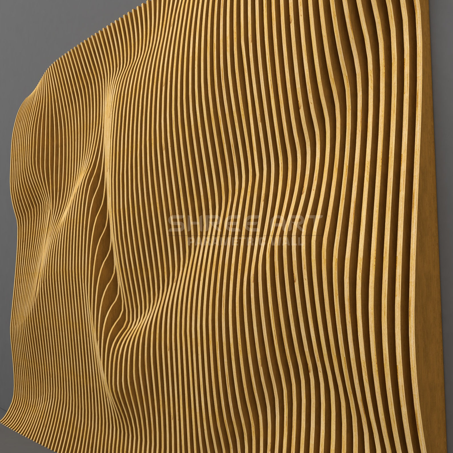 Parametric Wall 04 Unique Decorative Wave Wall for Your Home - Etsy