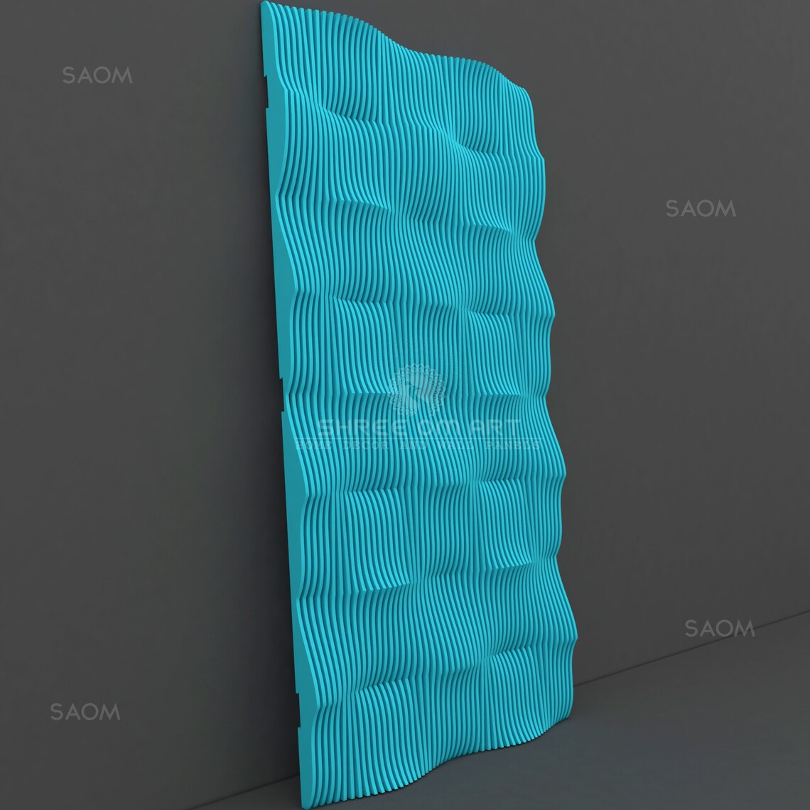 Parametric Wall 08 Unique Decorative Wave Wall for Your Home - Etsy