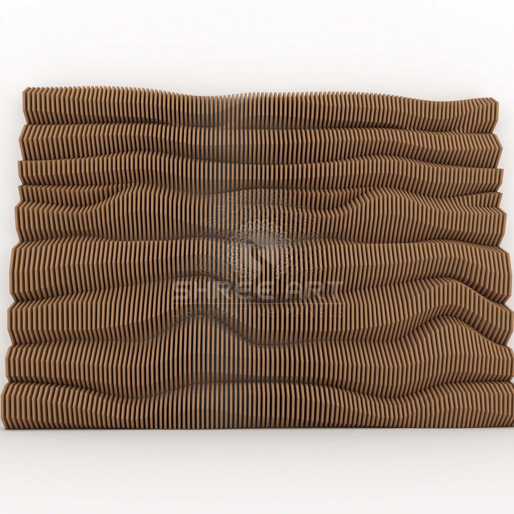 Parametric Wall 01 Unique Decorative Wave Wall for Your Home - Etsy