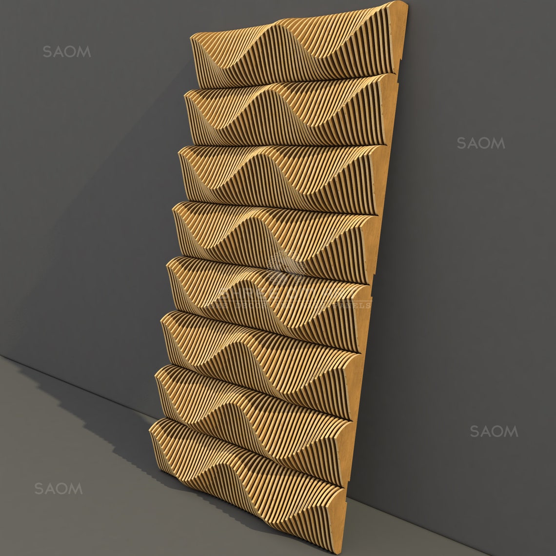 Parametric Wall 13 Unique Decorative Wave Wall for Your Home - Etsy
