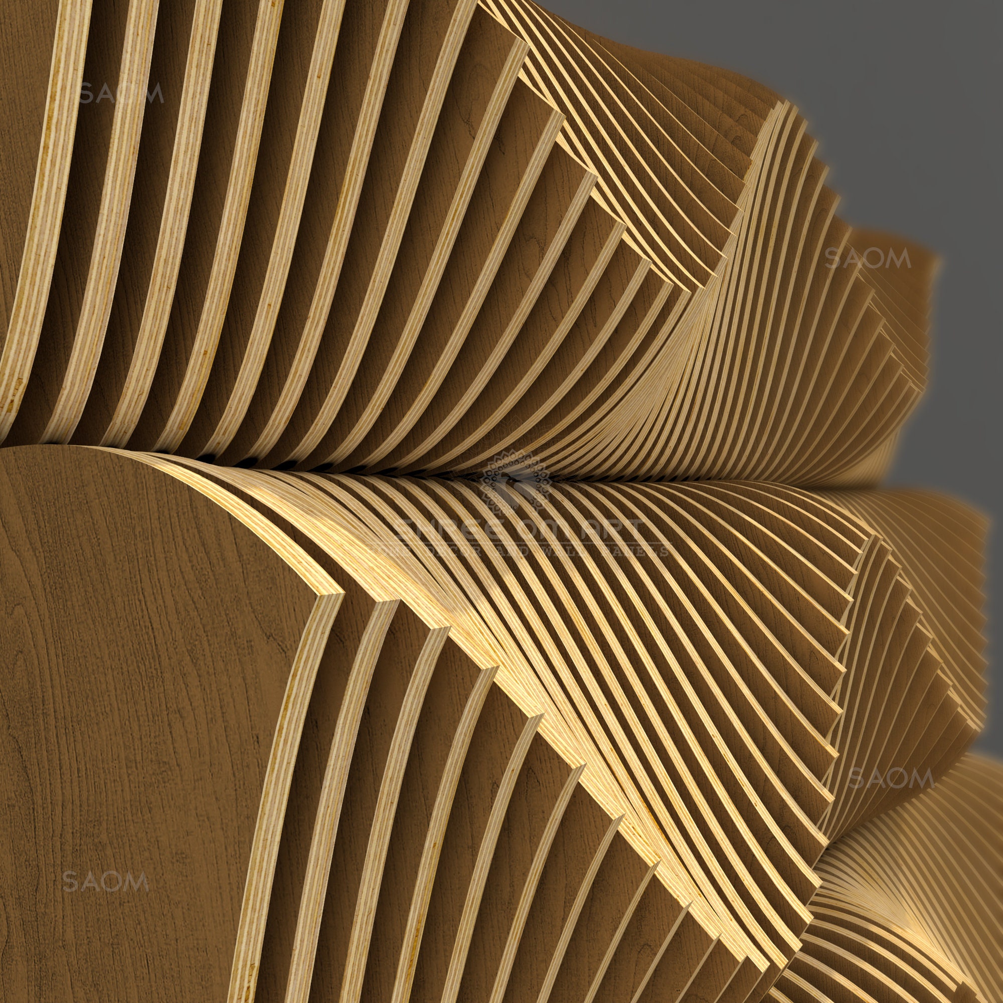 Parametric Wall 13 Unique Decorative Wave Wall for Your Home - Etsy