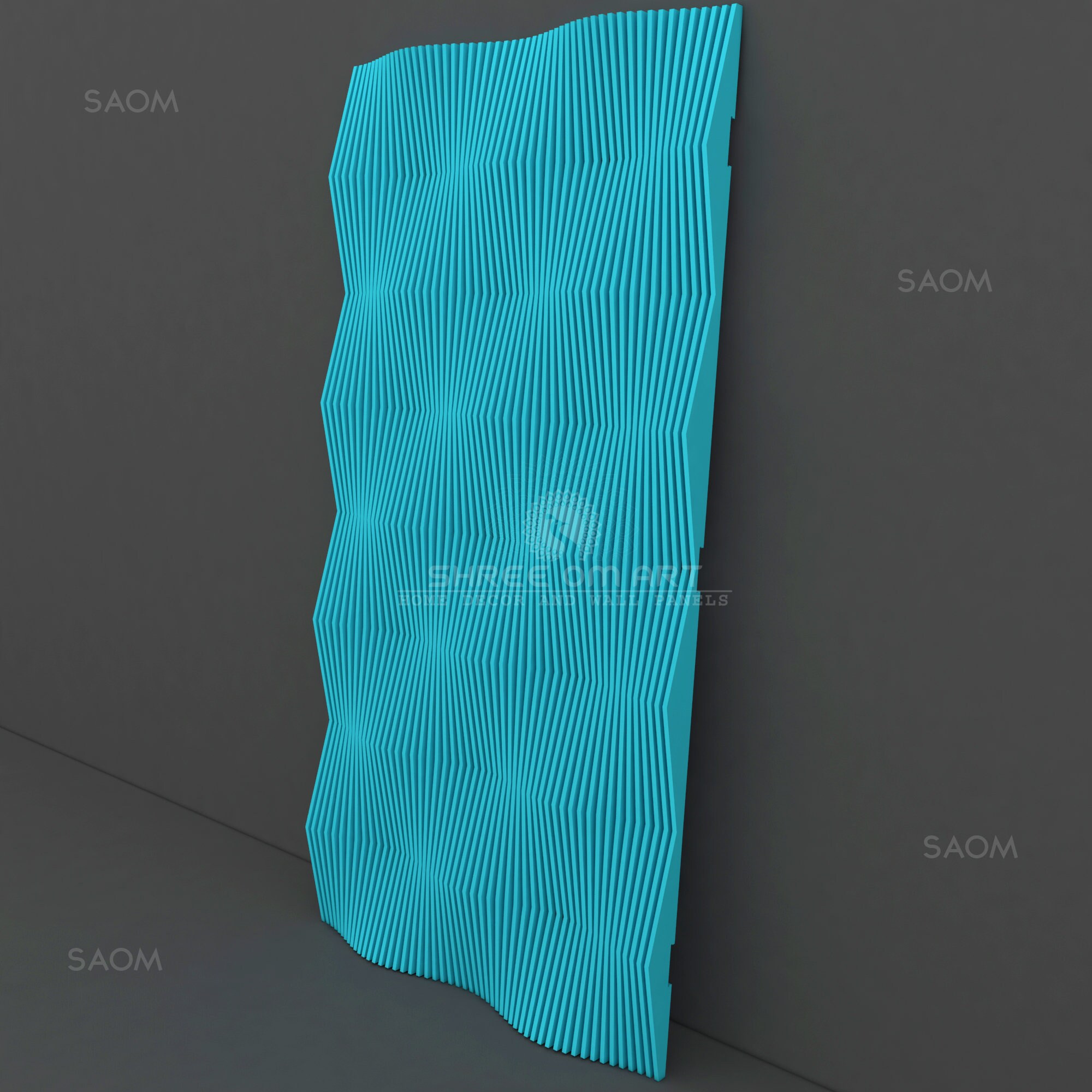 Parametric Wall 06 Unique Decorative Wave Wall for Your Home - Etsy