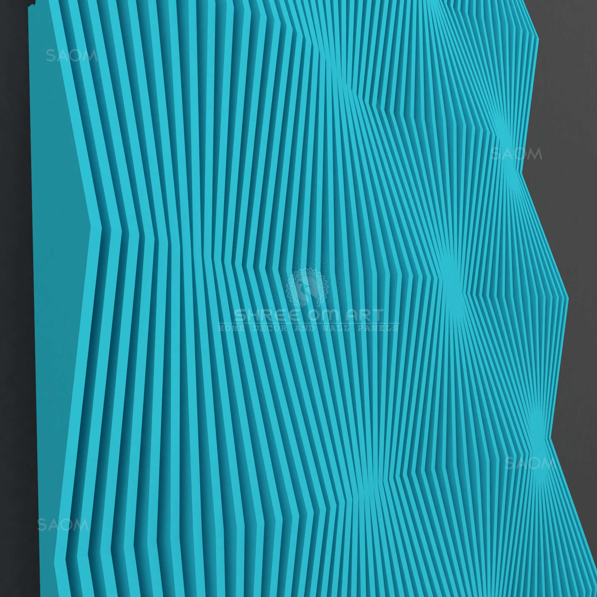 Parametric Wall 06 Unique Decorative Wave Wall for Your Home - Etsy