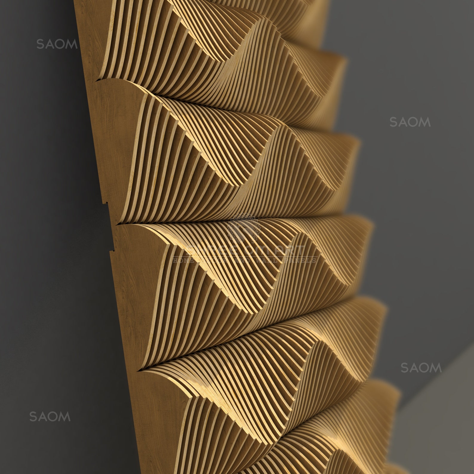 Parametric Wall 13 Unique Decorative Wave Wall for Your Home - Etsy