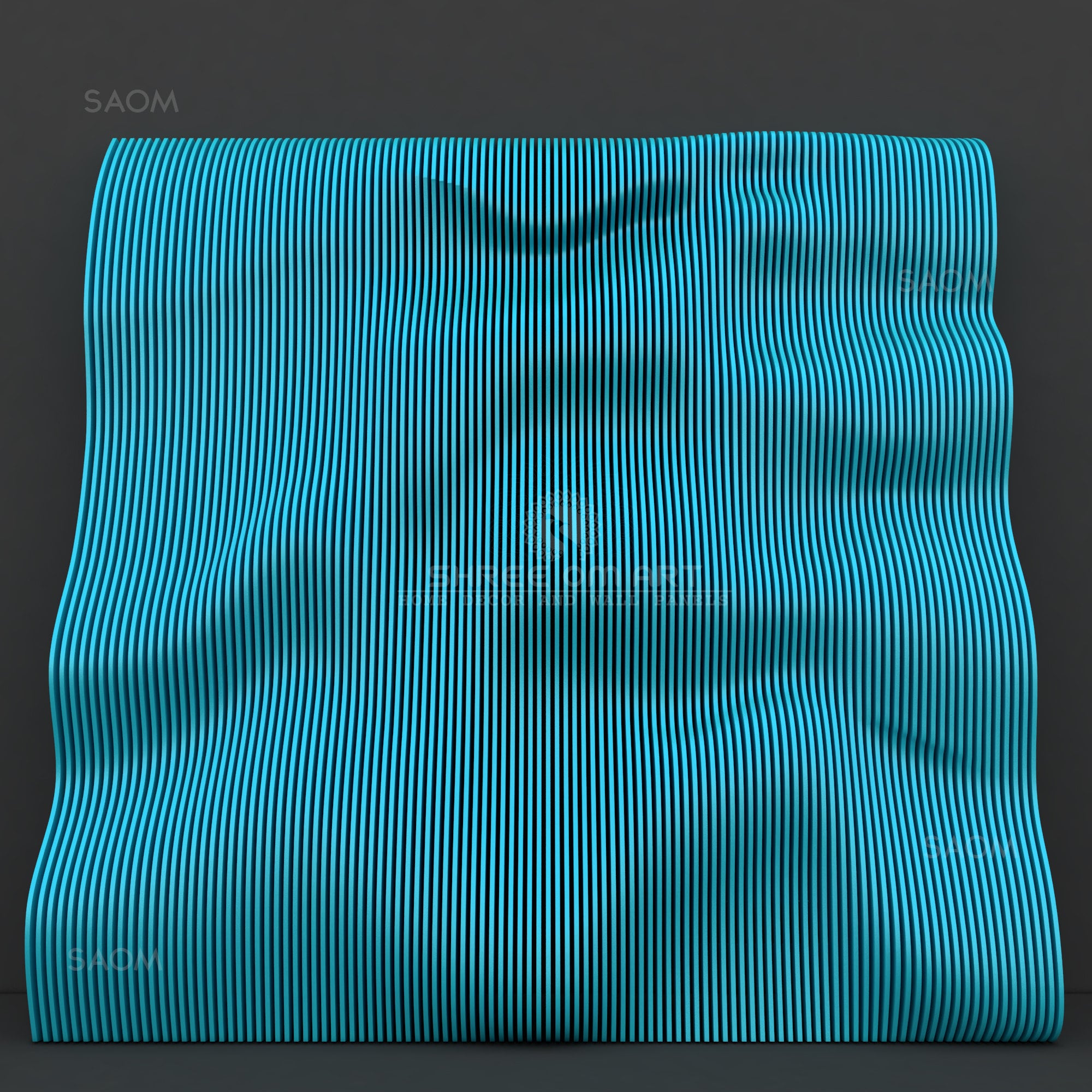 Parametric Wall 05 Unique Decorative Wave Wall for Your Home - Etsy