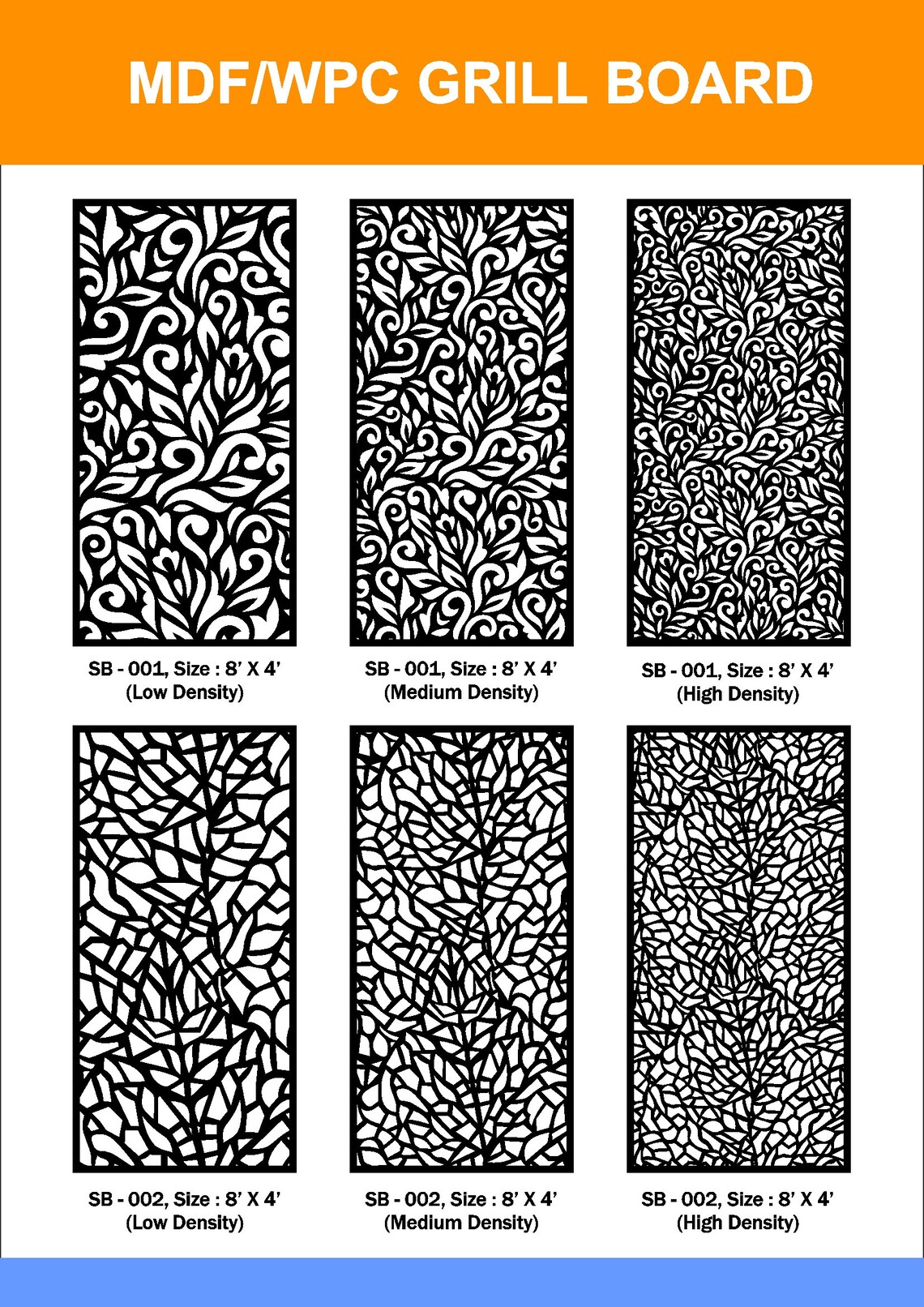 84 Decorative Panel Stencil Designs, Laser Cut Files (EPS, JPG ...