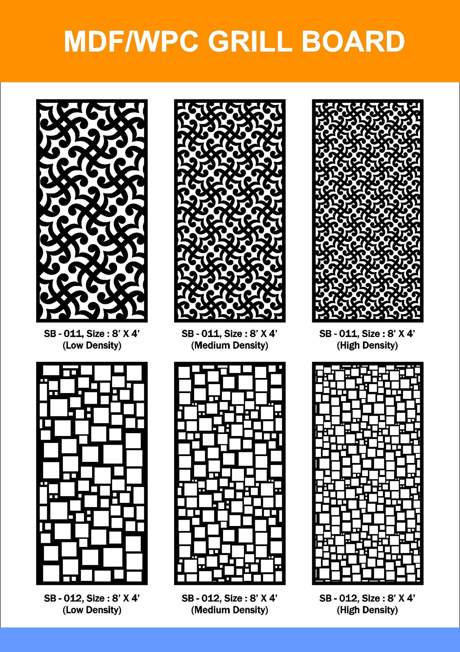84 Decorative Panel Stencil Designs, Laser Cut Files (EPS, JPG ...