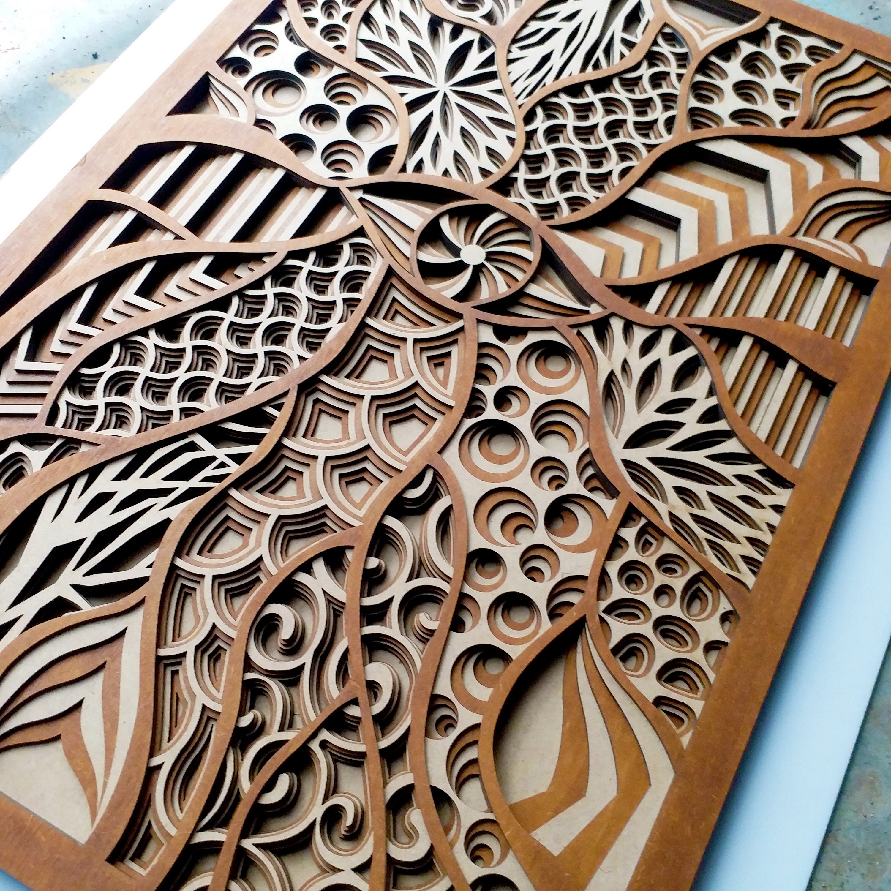 Dtfma22-beautiful Eye Multilayer Art for Laser Cut Eye Wall - Etsy UK