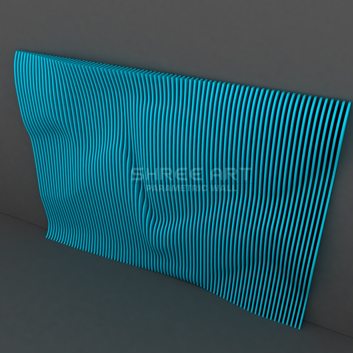 Parametric Wall 04 Unique Decorative Wave Wall for Your Home - Etsy