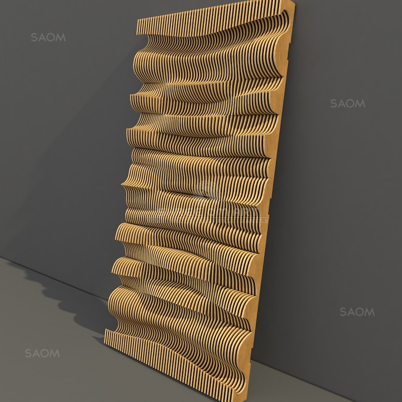 Parametric Wall 12 Unique Decorative Wave Wall for Your Home - Etsy