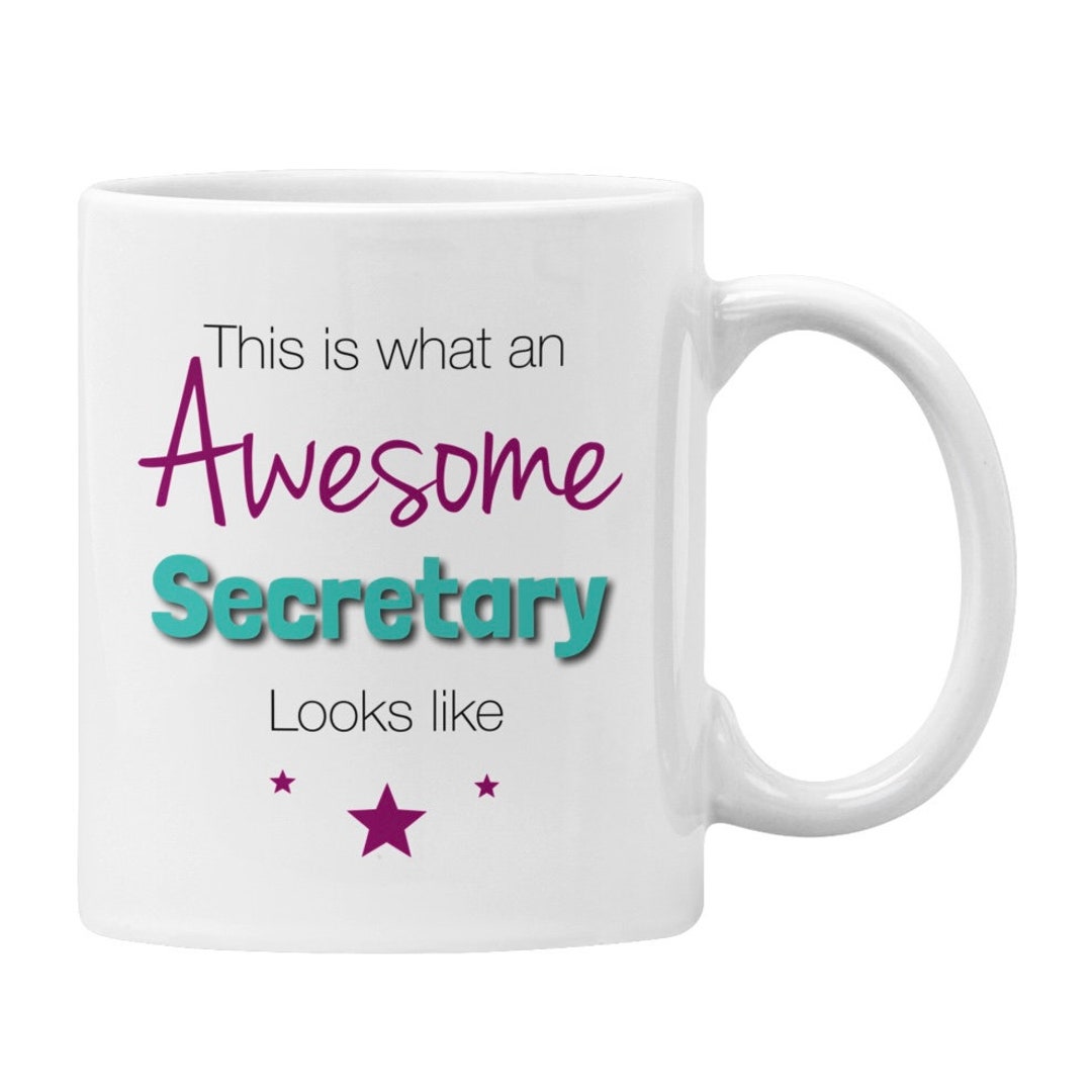 Secrétaire Mug Voici à quoi ressemble un super secrétaire Cadeau - Etsy ...