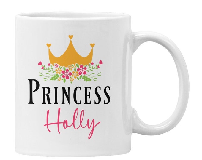 It's Not Easy Being A Princess Ceramic Mug, Princess Coffee Mug ...