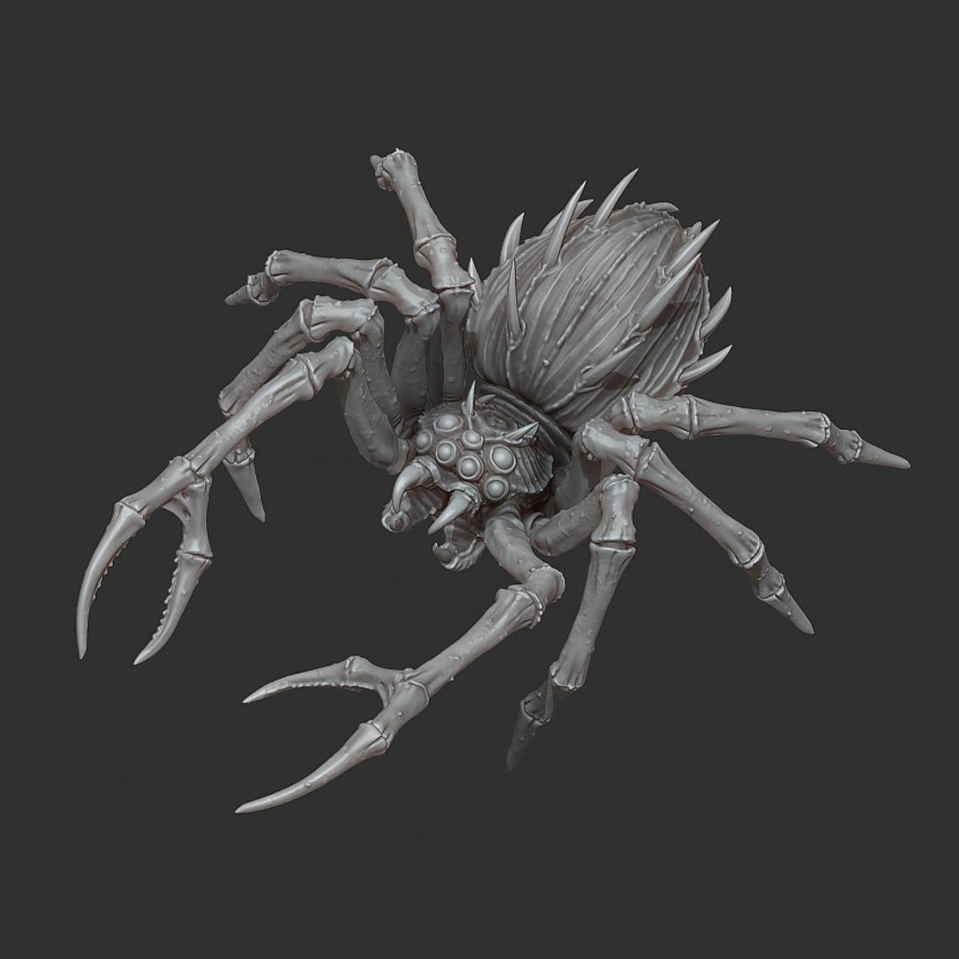 Predator Spider Pit Fighter Champion Miniature - Etsy