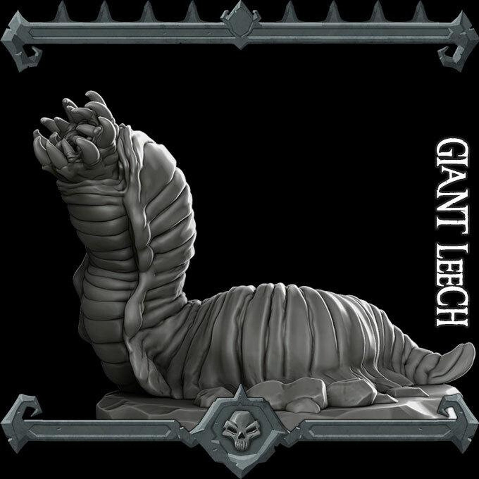 GIANT LEECH Miniature Dungeons and dragons Cthulhu - Etsy 日本