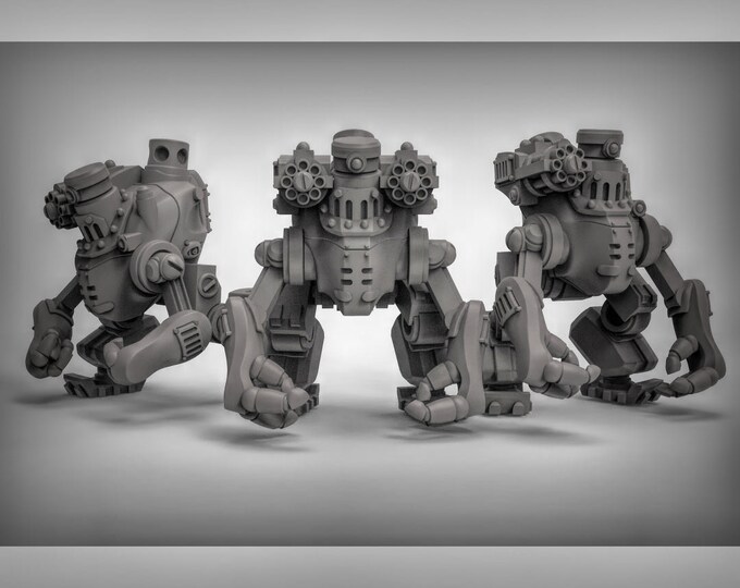 Robots Resin 3D Models for Dungeons & Dragons Board Rpgs - Etsy UK