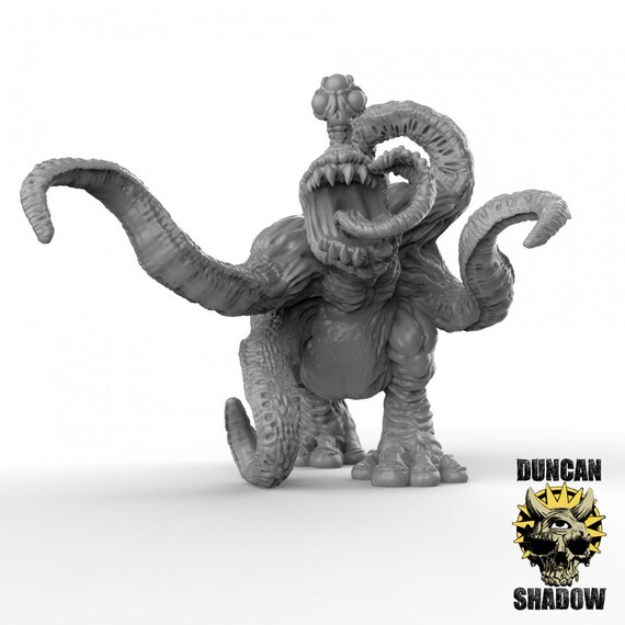 Froghemoth Resin Model Dungeons & Dragons Cthulhu - Etsy