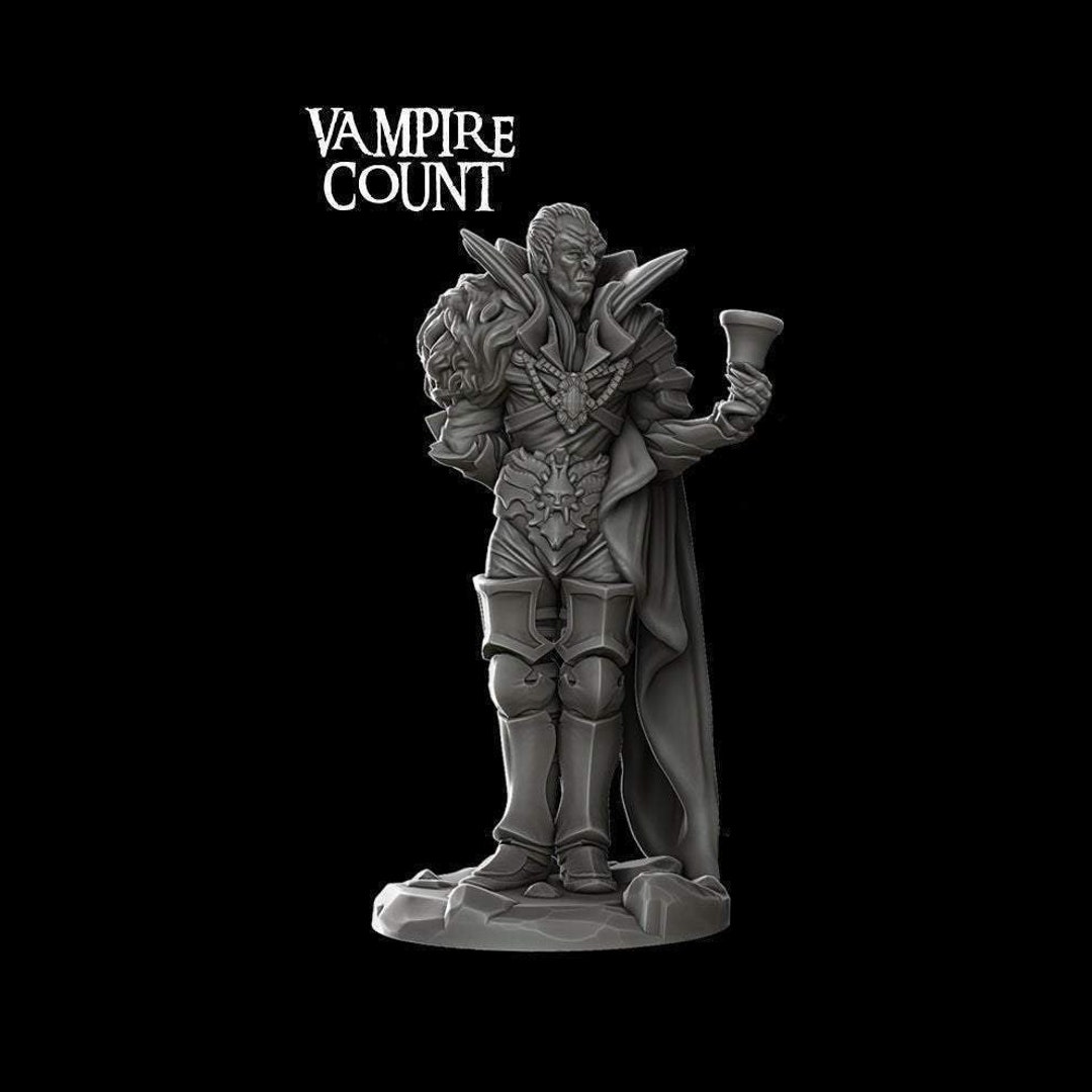VAMPIRE COUNT Miniature All Sizes Dungeons and Dragons Pathfinder War ...