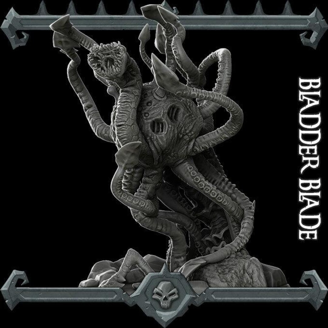 Bladder Blade Miniature Dungeons and Dragons Cthulhu Pathfinder War ...