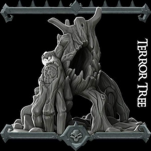 TERROR TREE Miniature Many Size Options dungeons and Dragons Cthulhu ...