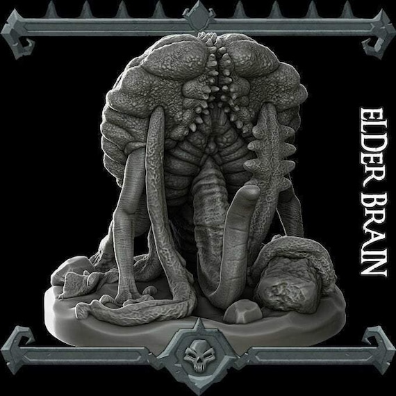 ELDER BRAIN Miniature All Sizes Dungeons and Dragons - Etsy Australia