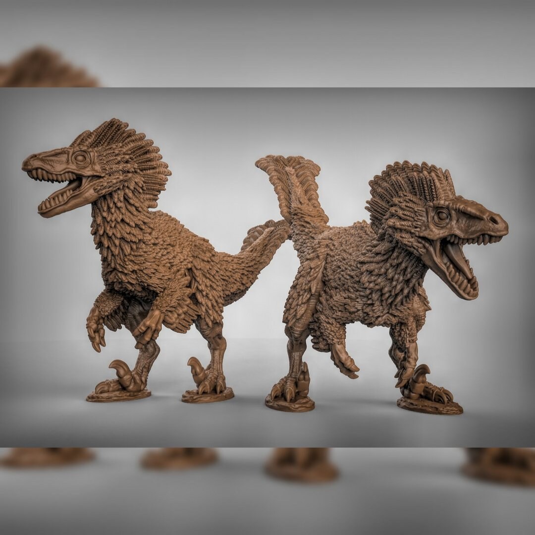 Velociraptor Resin Miniature for Dnd Tabletop Gaming - Etsy
