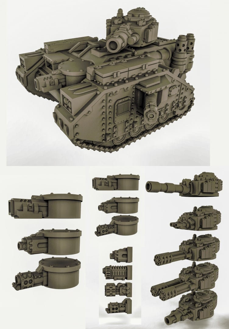 Main Battle Tank Model Kit Tank Collection for 28mm - Etsy UK