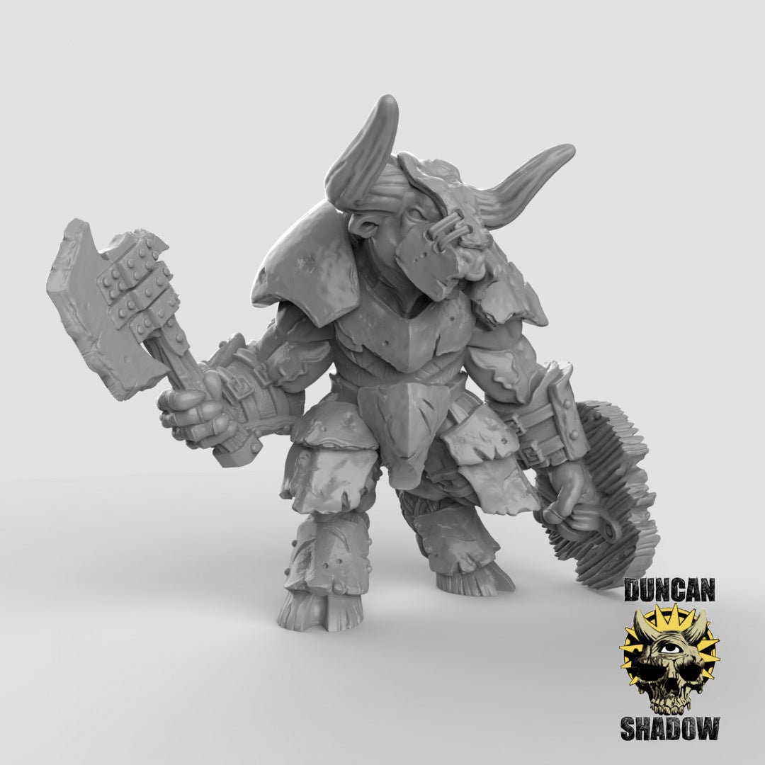 Minotaur Doom Bull Resin 3D Models for Dungeons & Dragons - Etsy
