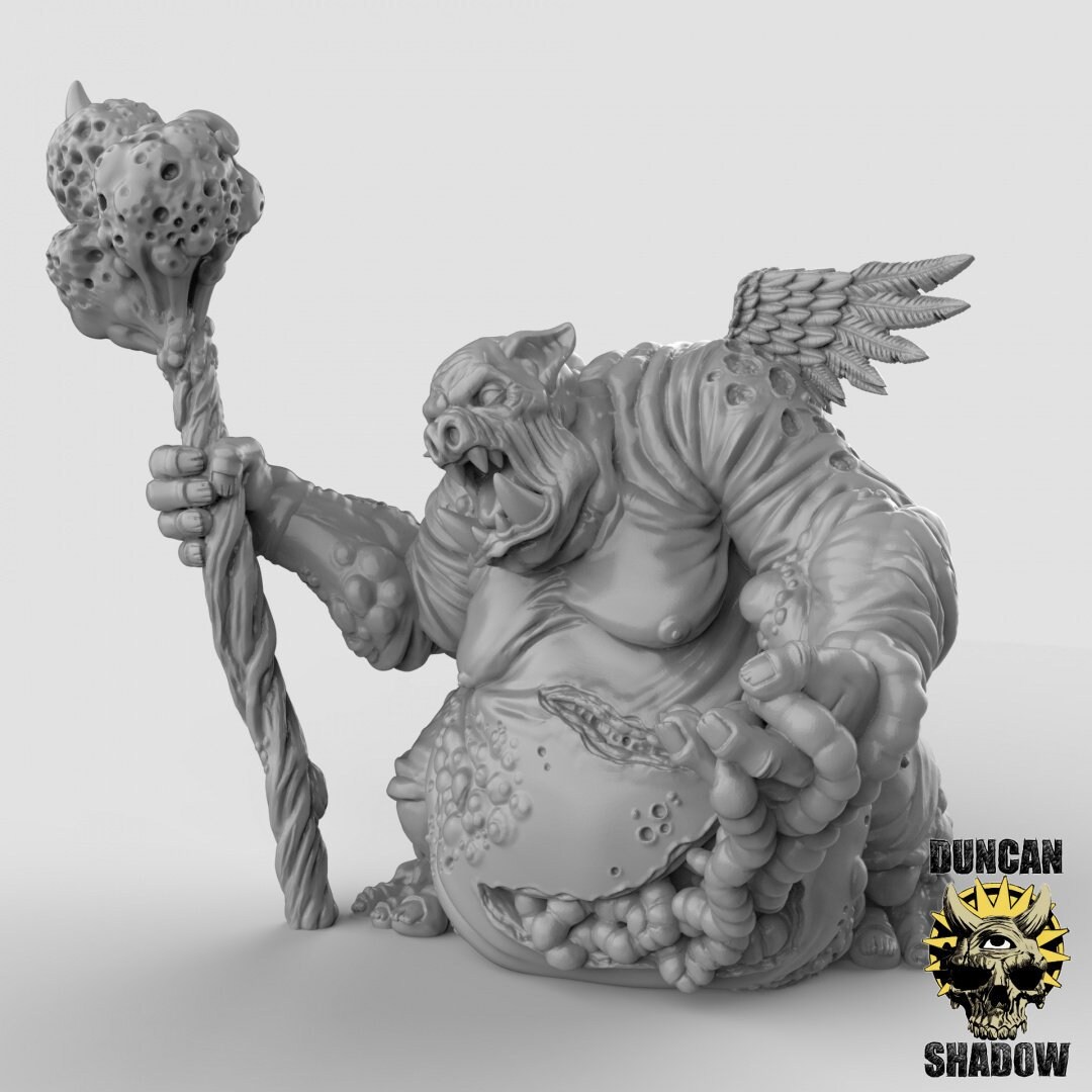 Nalfeshnee Demons pair Resin Models for Dungeons & Dragons - Etsy Canada