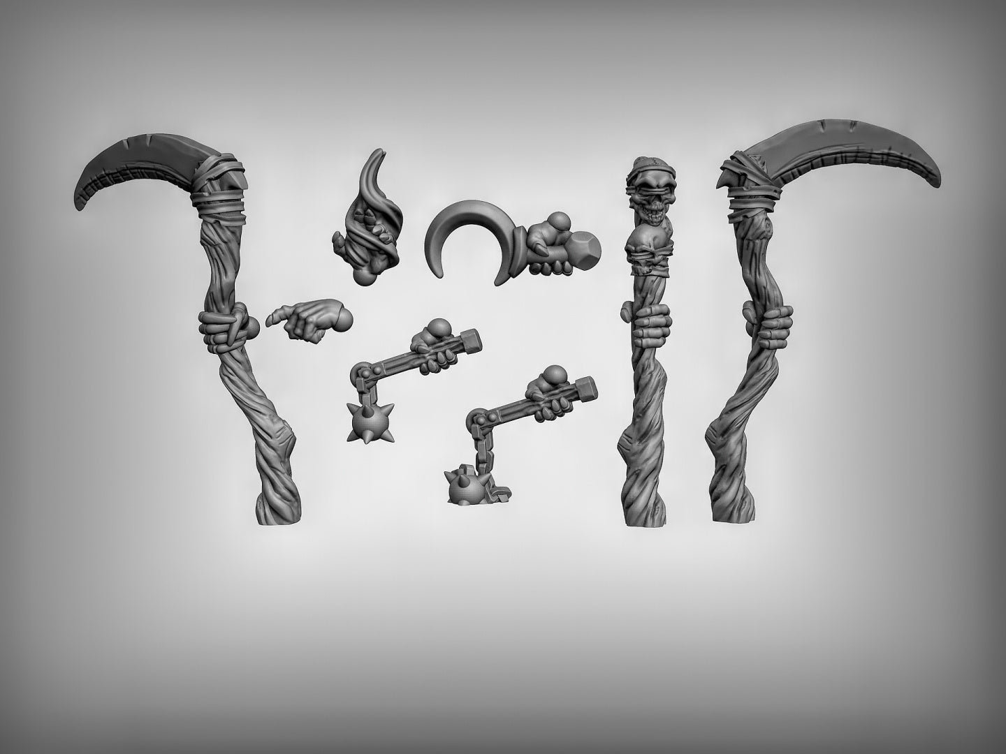 Beastmen Shaman Resin 3D Models for Dungeons & Dragons Board | Etsy