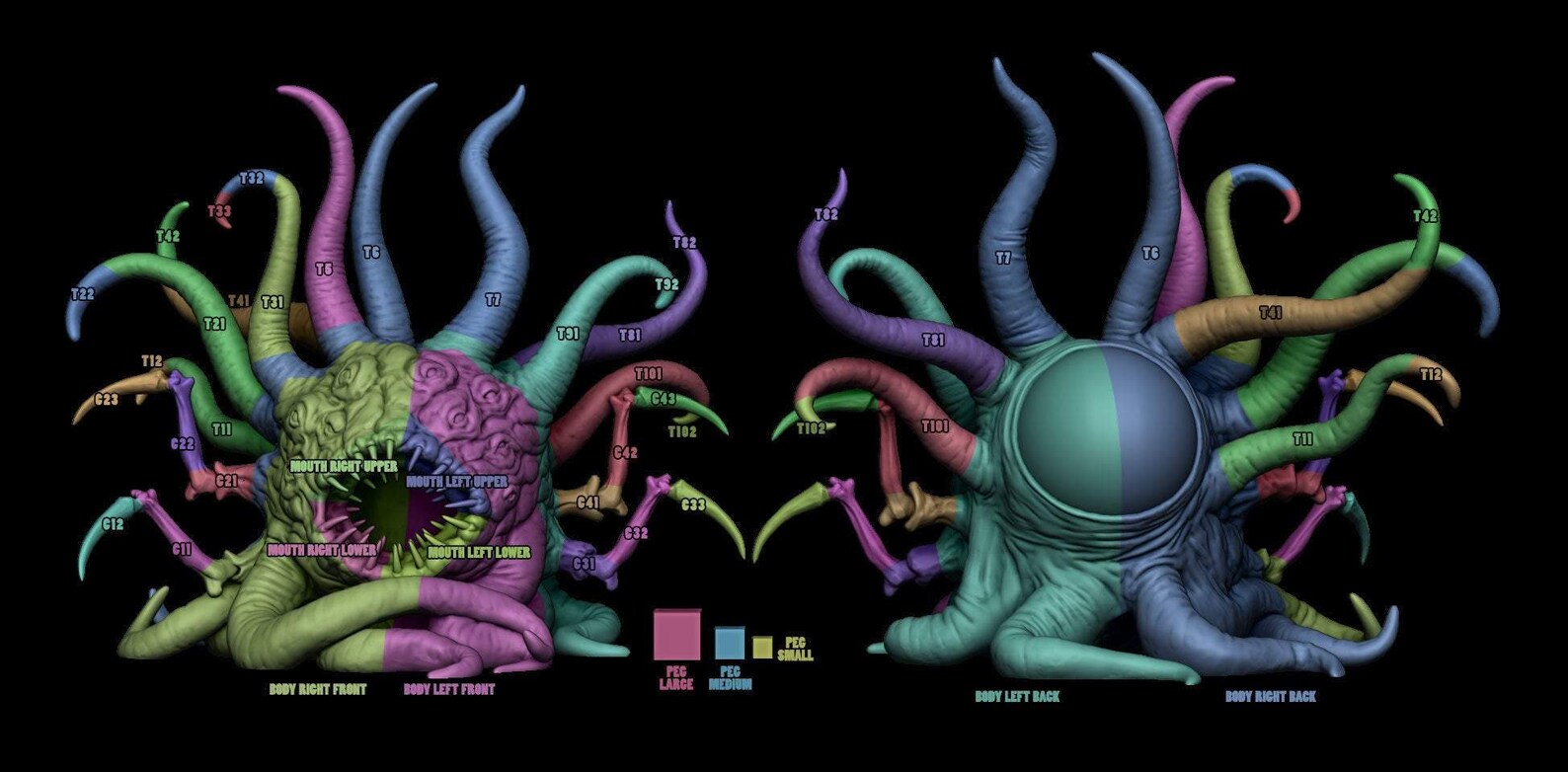 AZATHOTH EPIC Sized Statue Dungeons and Dragons Cthulhu | Etsy UK