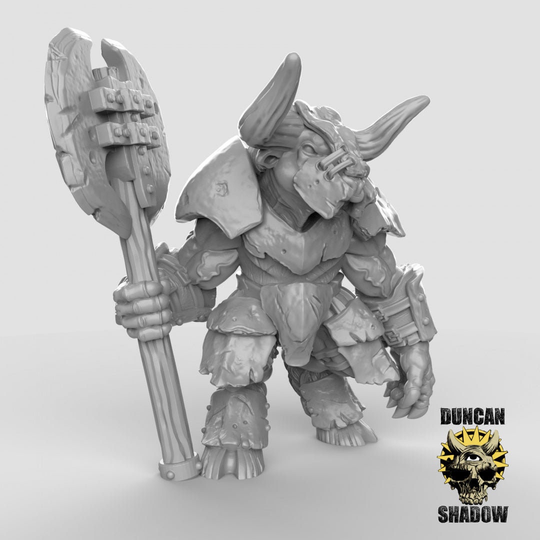 Minotaur Doom Bull Resin 3D Models for Dungeons & Dragons - Etsy