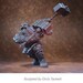 Dwarf Lord Pit Fighter Champion Miniature - Etsy