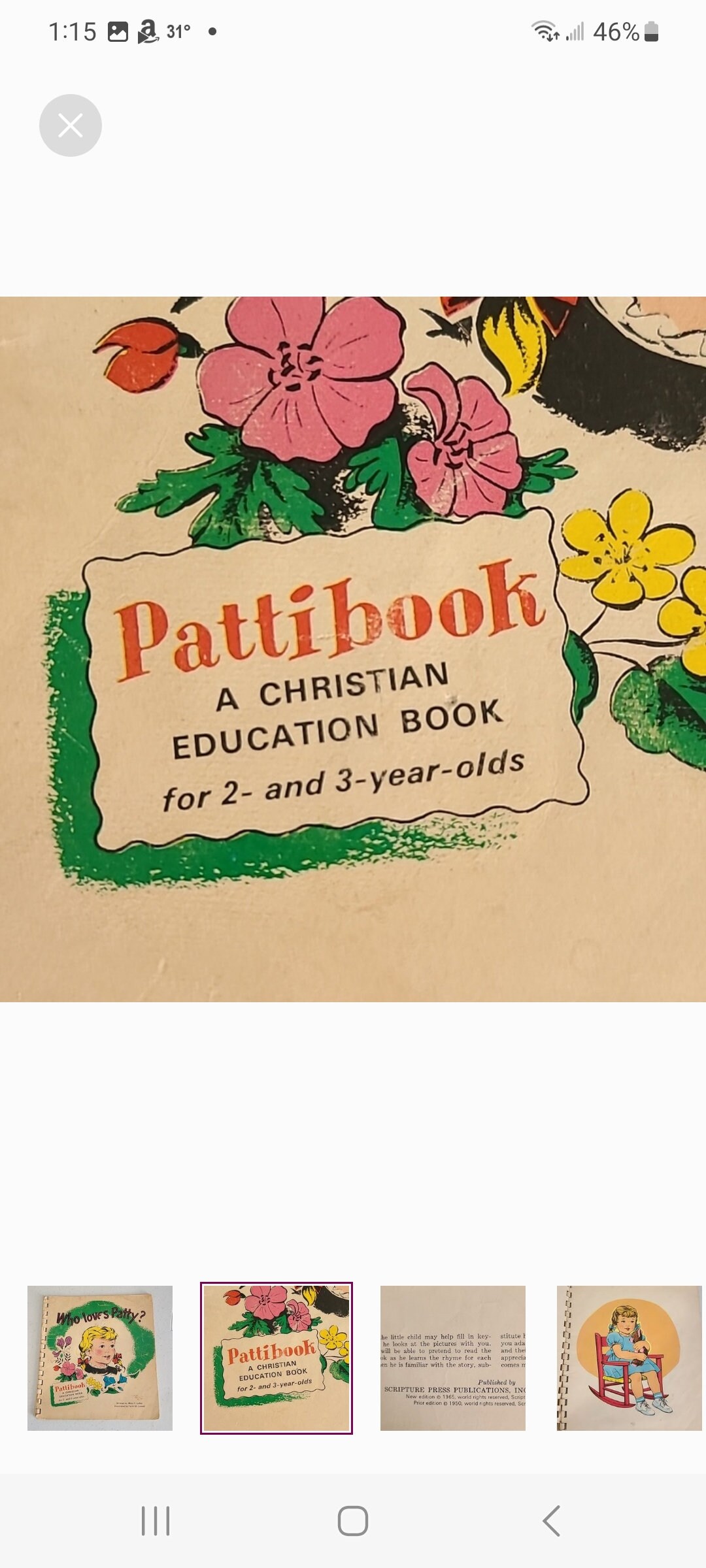 Vintage Who Loves Patty 1965 Christian Education Childrens Book ...