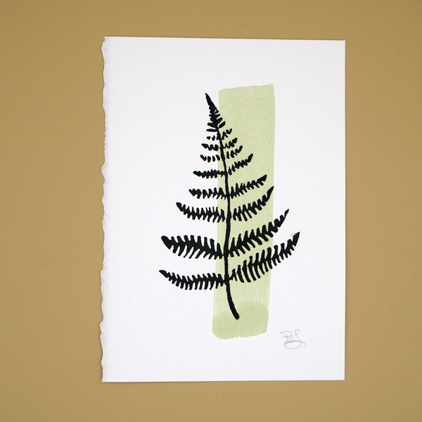 Block Print Tree - Etsy
