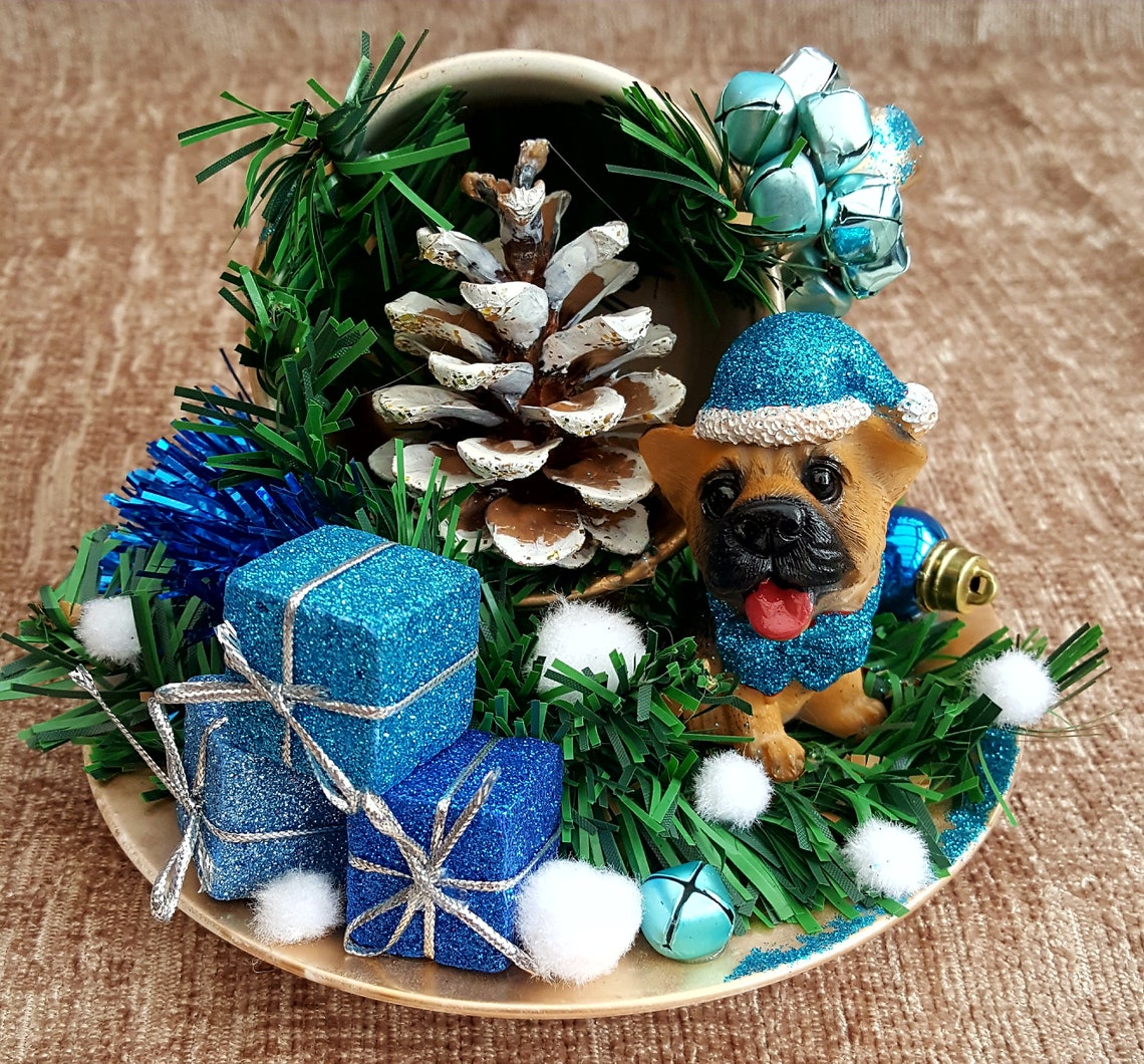 Christmas Tea Cup Decor - Etsy