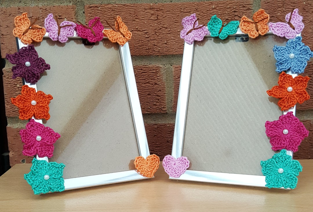 Crochet Photo Frame - Etsy