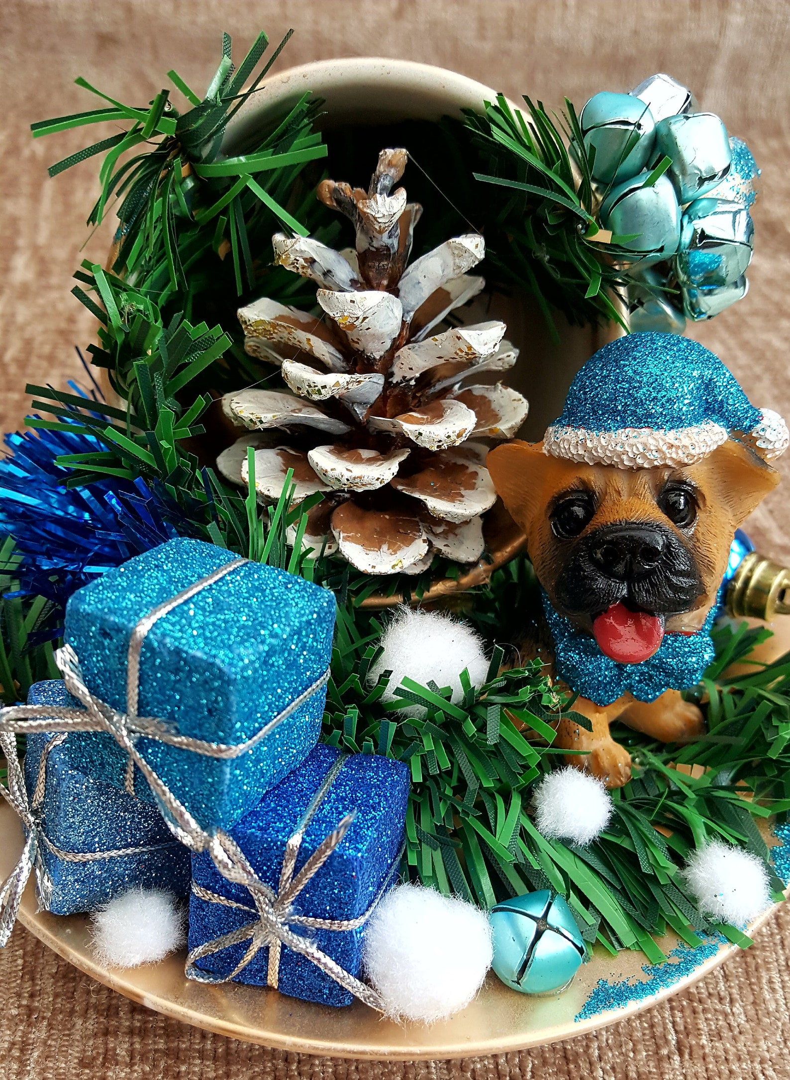 Christmas Tea Cup Decor - Etsy