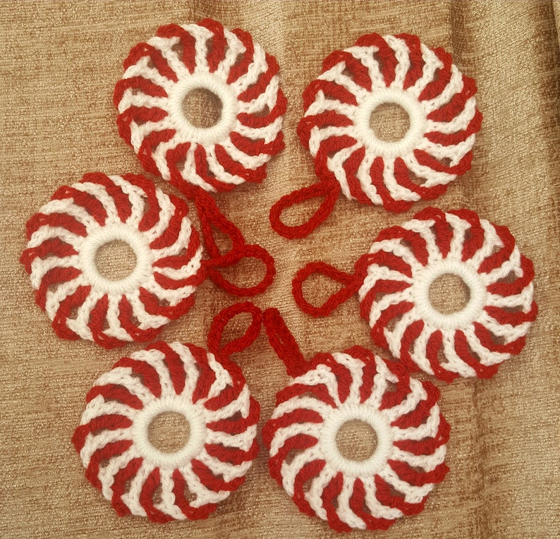 Christmas Tree Decoration Set of 6 Christmas Home Decor - Etsy