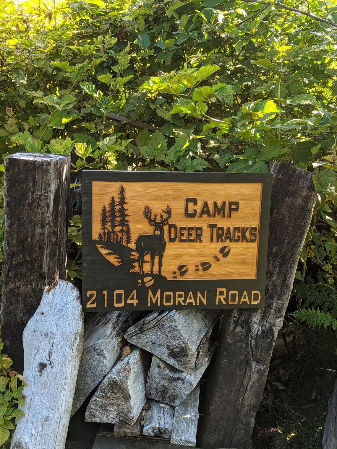 Outdoor Rustic Farmhouse Wooden Sign Personalized Rustic - Etsy