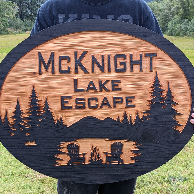 Outdoor Wood Sign - Etsy