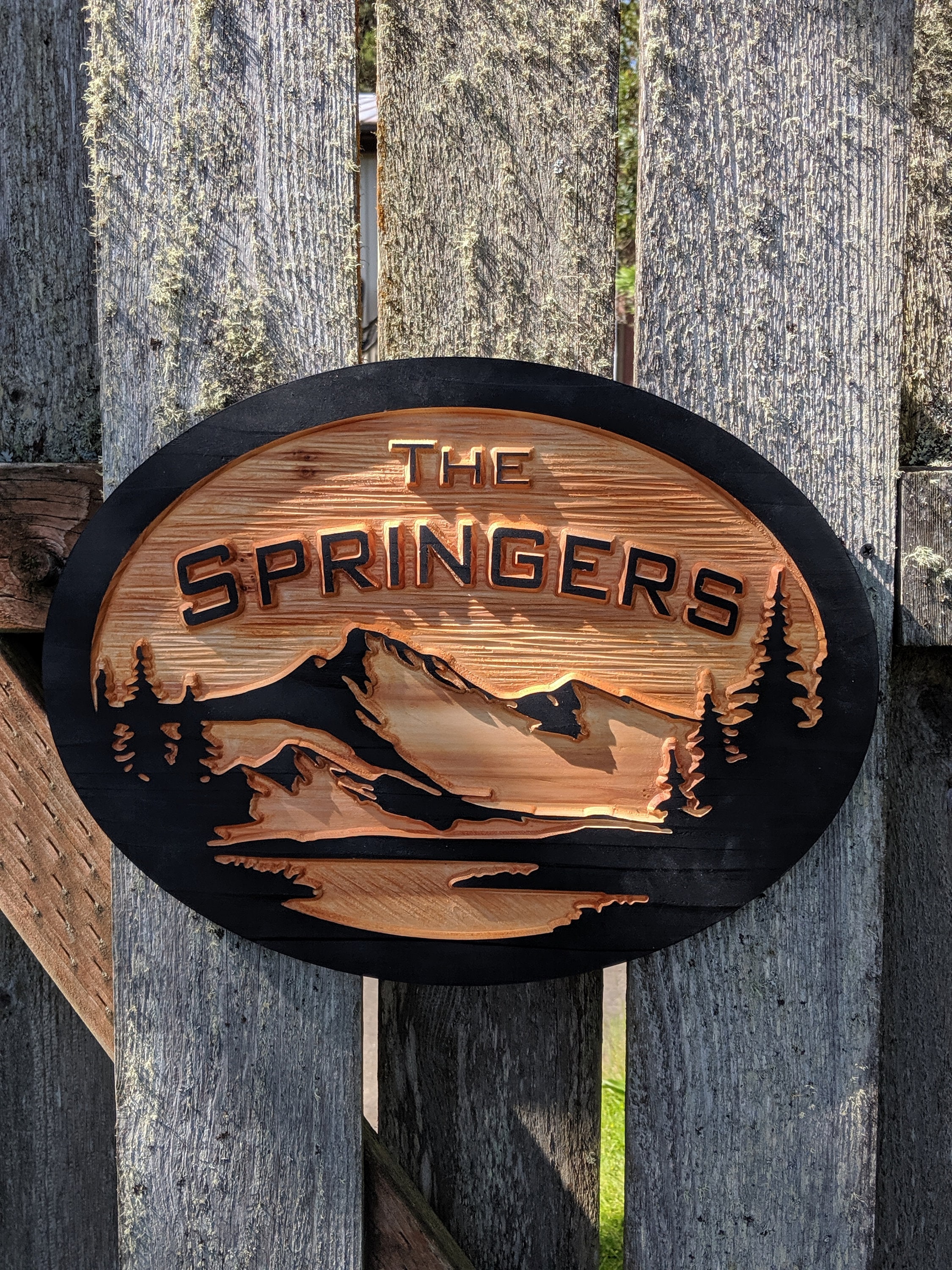 Custom Carved Wood Sign: Personalized Address, Road, Driveway - Etsy