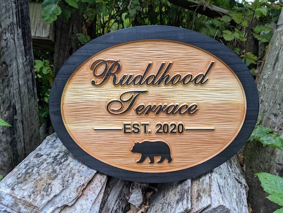 Letrero De Madera Casero Para Exteriores Sign De Bienvenida